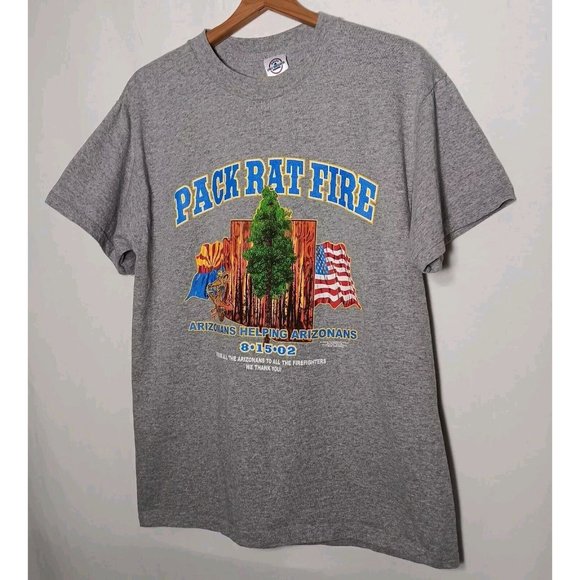 Delta | Shirts | Pack Rat Fire Arizona Medium T Shirt Wildfire ...